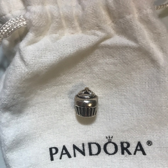 Pandora | Jewelry | Discontinued Pandora Cupcake Charm | Poshmark